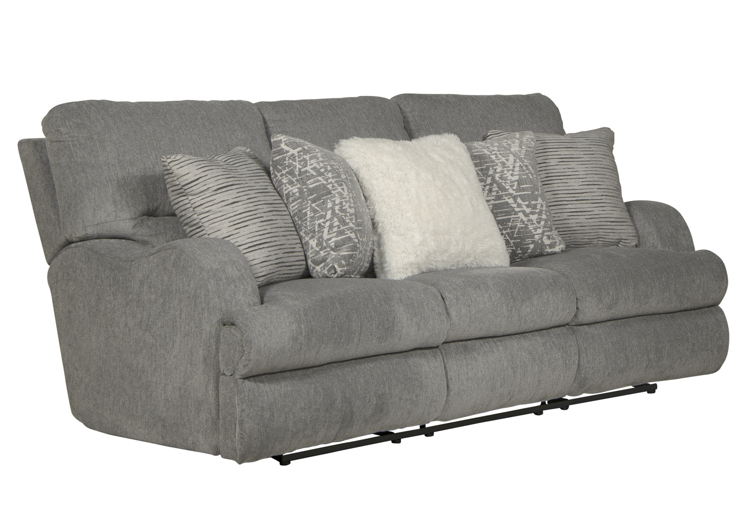 Catnapper - Zane 2 Piece Power Reclining Sofa Set in Shark - 63091-92 ...