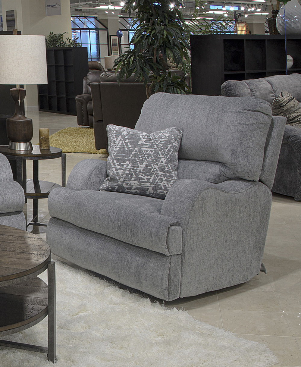 Catnapper - Zane Swivel Glider Recliner in Shark - 3090-5-SHARK ...