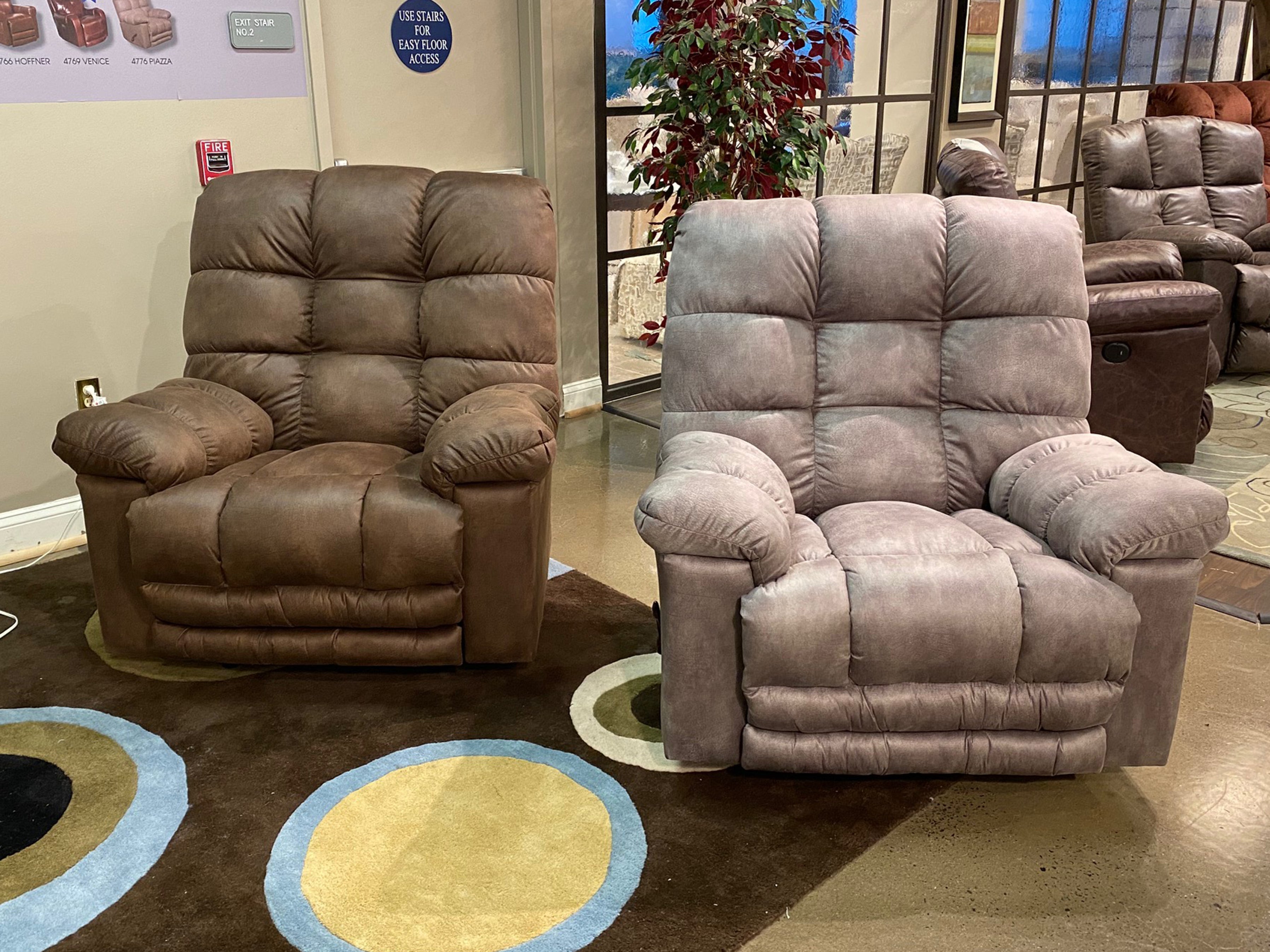 Catnapper - Machado Chaise Rocker Recliner w/Oversized X-tra Comfort F ...
