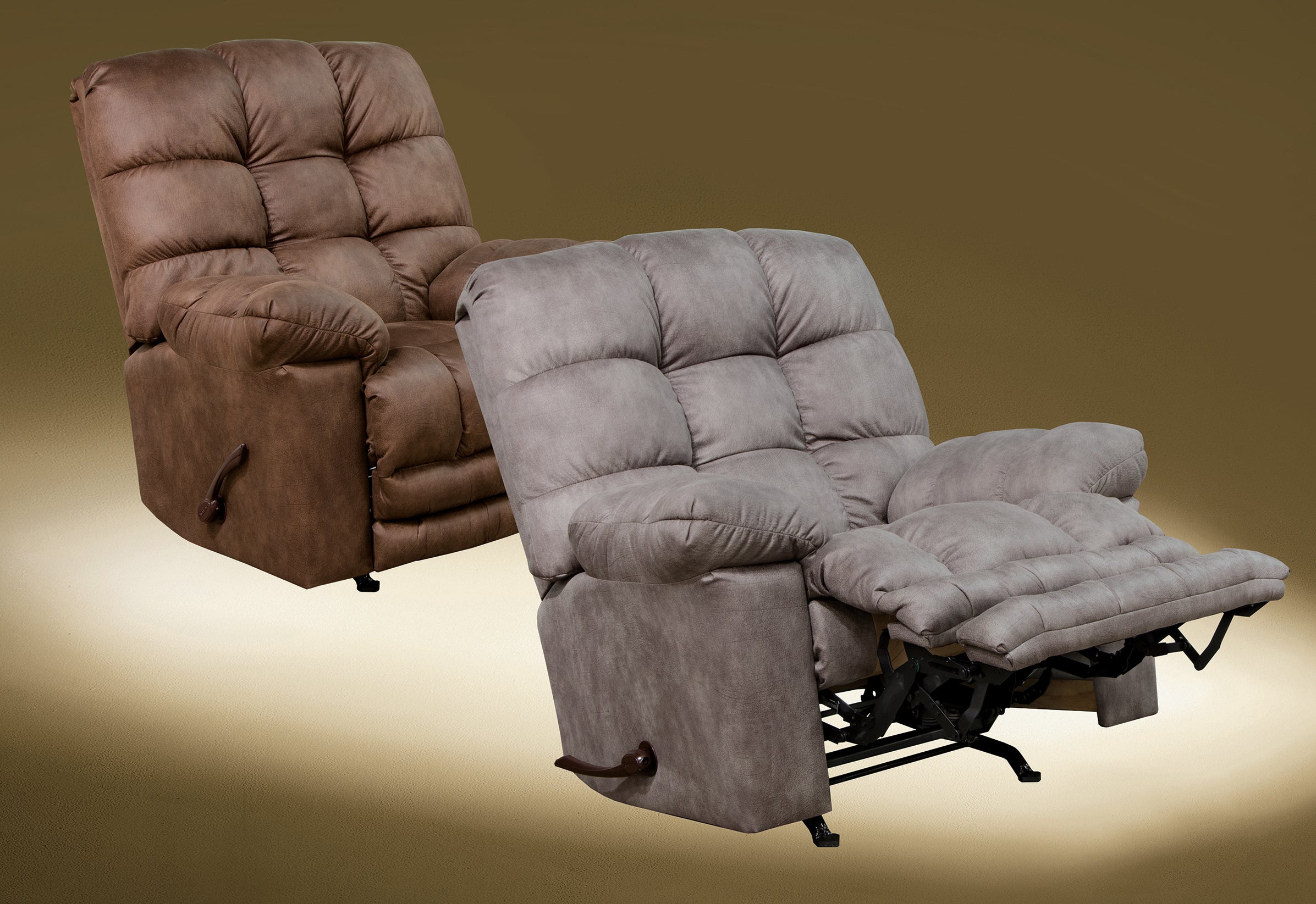 Catnapper - Machado Chaise Rocker Recliner w/Oversized X-tra Comfort F ...