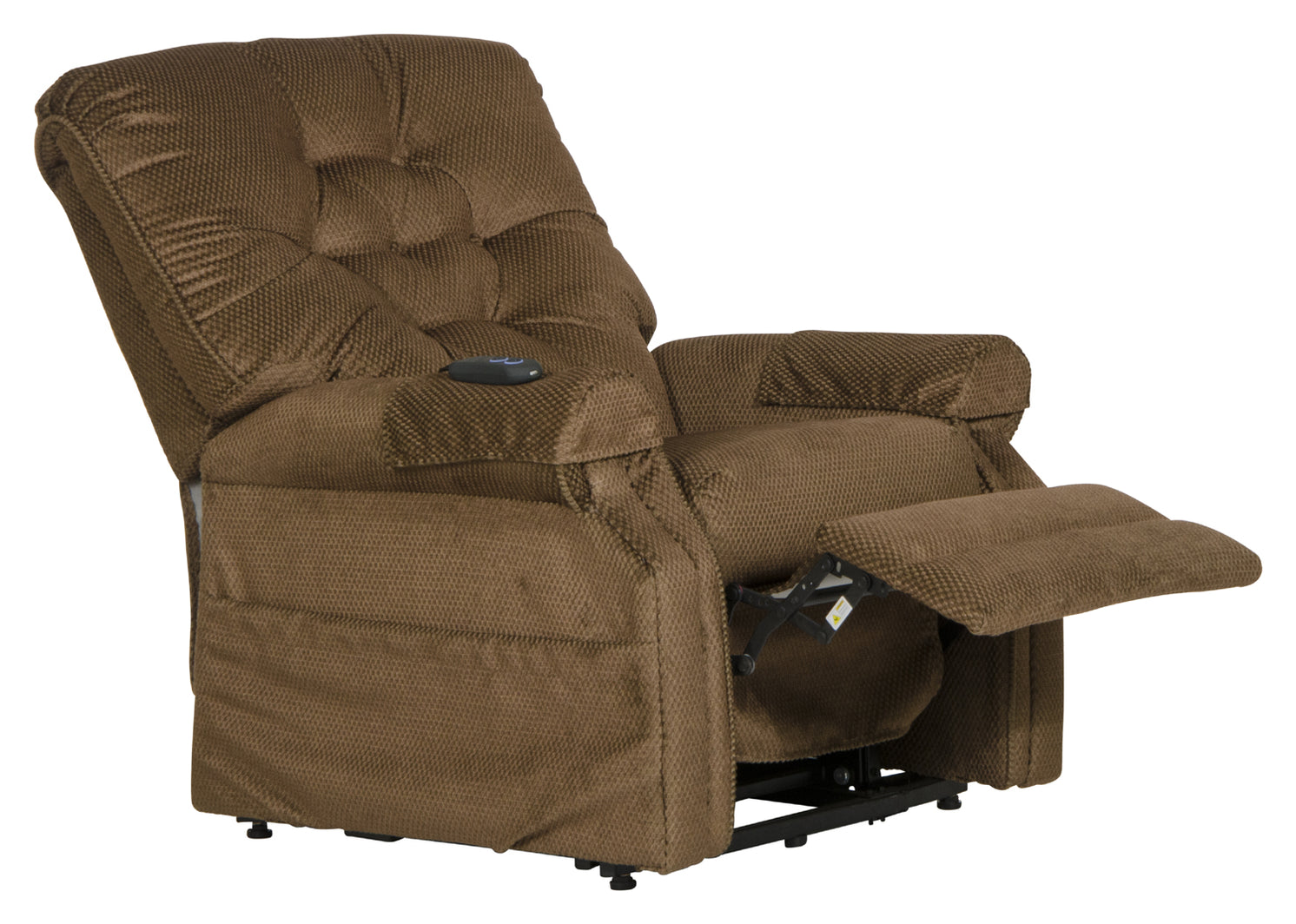 Catnapper - Patriot Power Lift Full Lay-Out Recliner in Brown Sugar ...