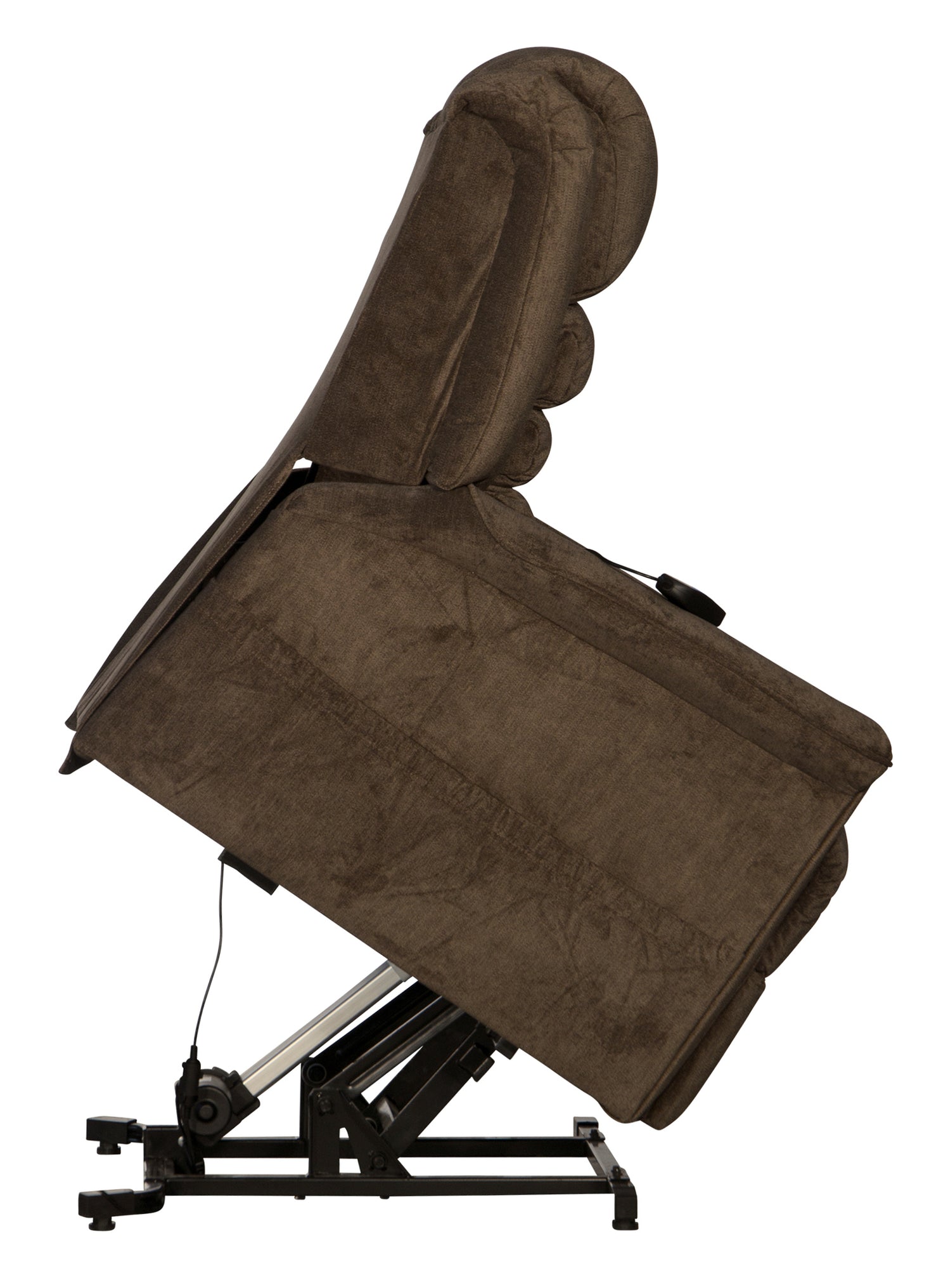 Catnapper - Invincible Power Lift Full Lay-Out Chaise Recliner in Java ...