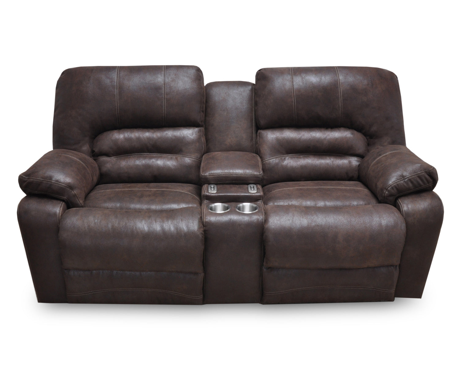 Home Franklin Furniture - Legacy Manual Reclining Console Loveseat in ...