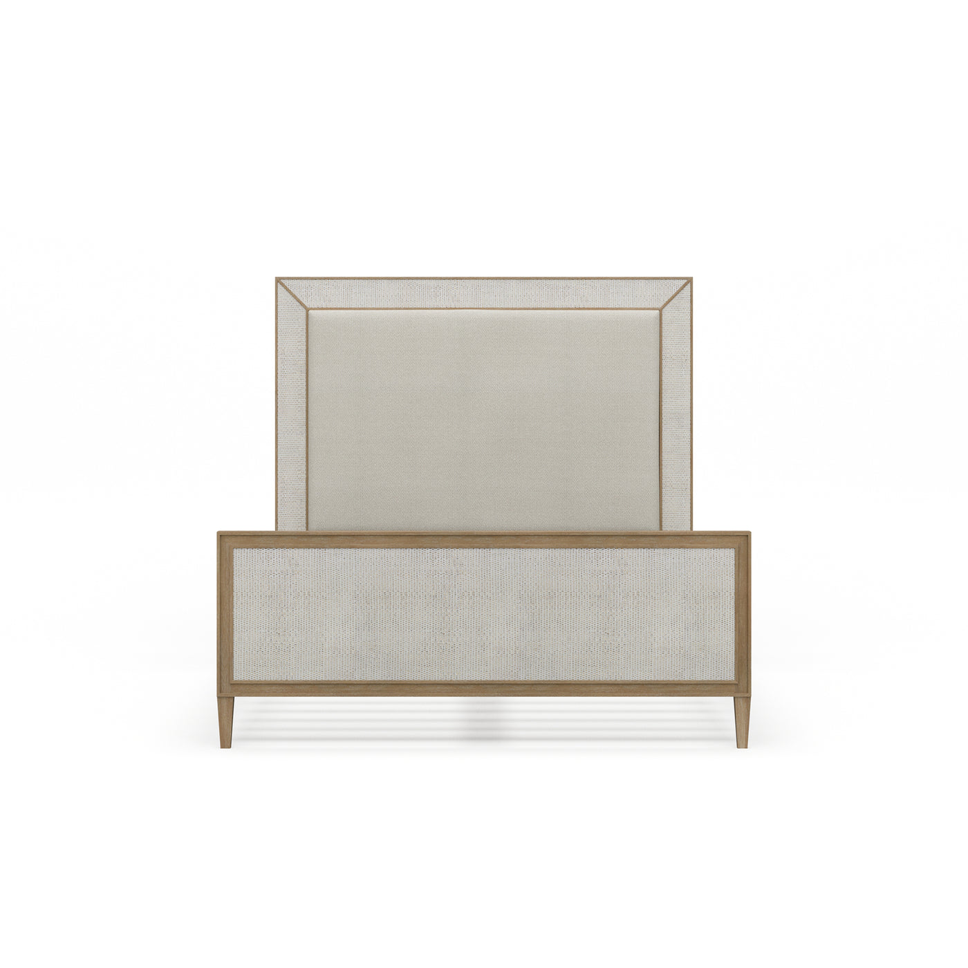 Home Bramble - Belgravia Upholstered Queen Bed in Sandbar ...