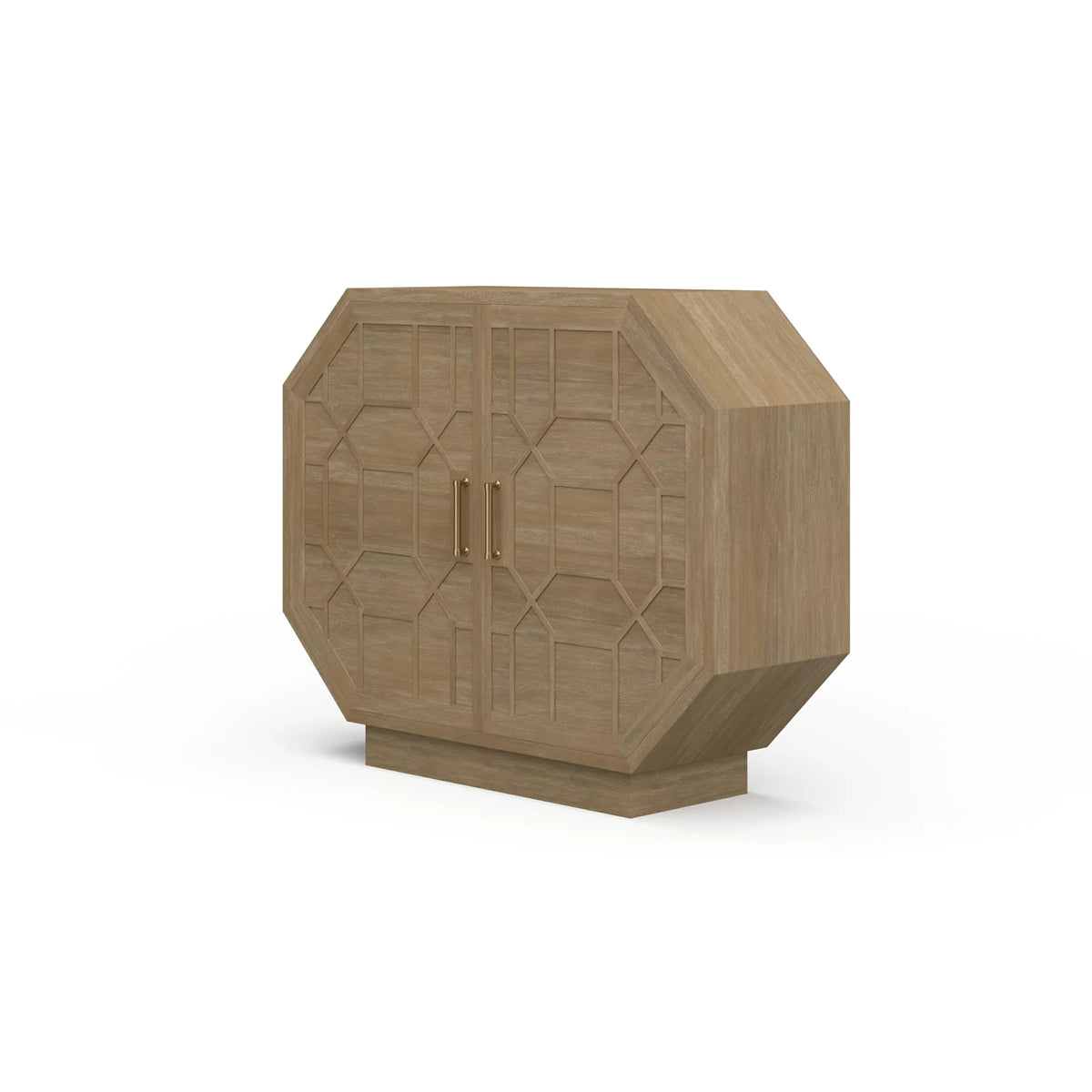 Bramble - Little Hampton Display Cabinet w/ Wooden Doors - 76776 ...