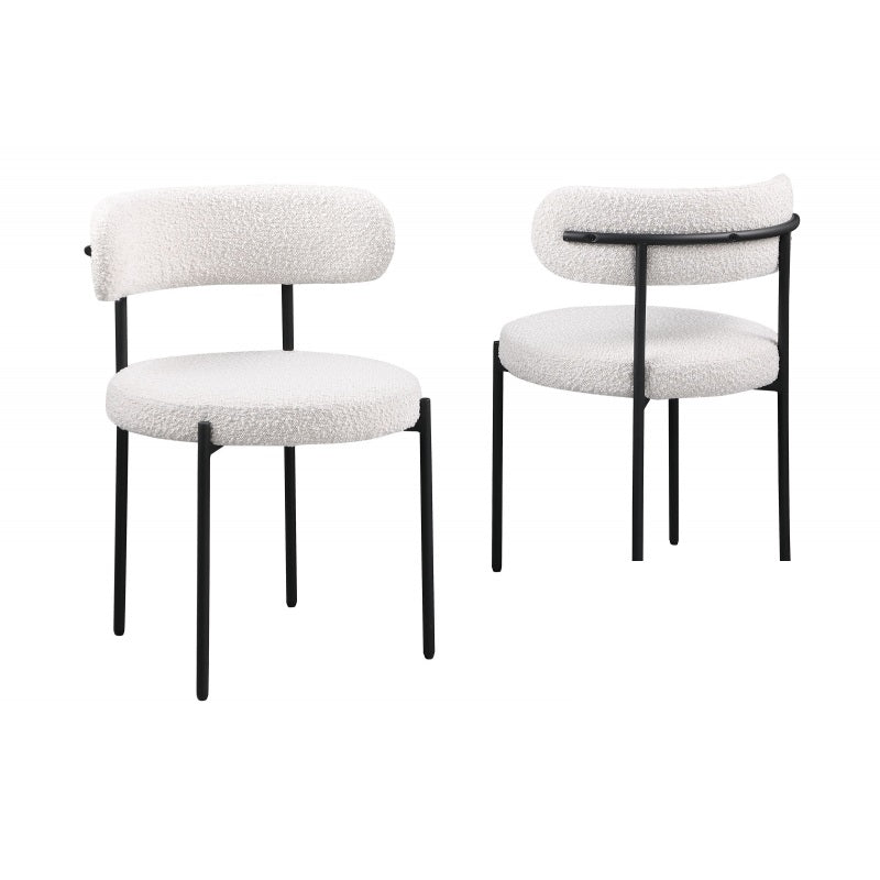 Mariano Furniture - D025 Dining Chair in Cream (Set of 2) - BM-D025-CR ...