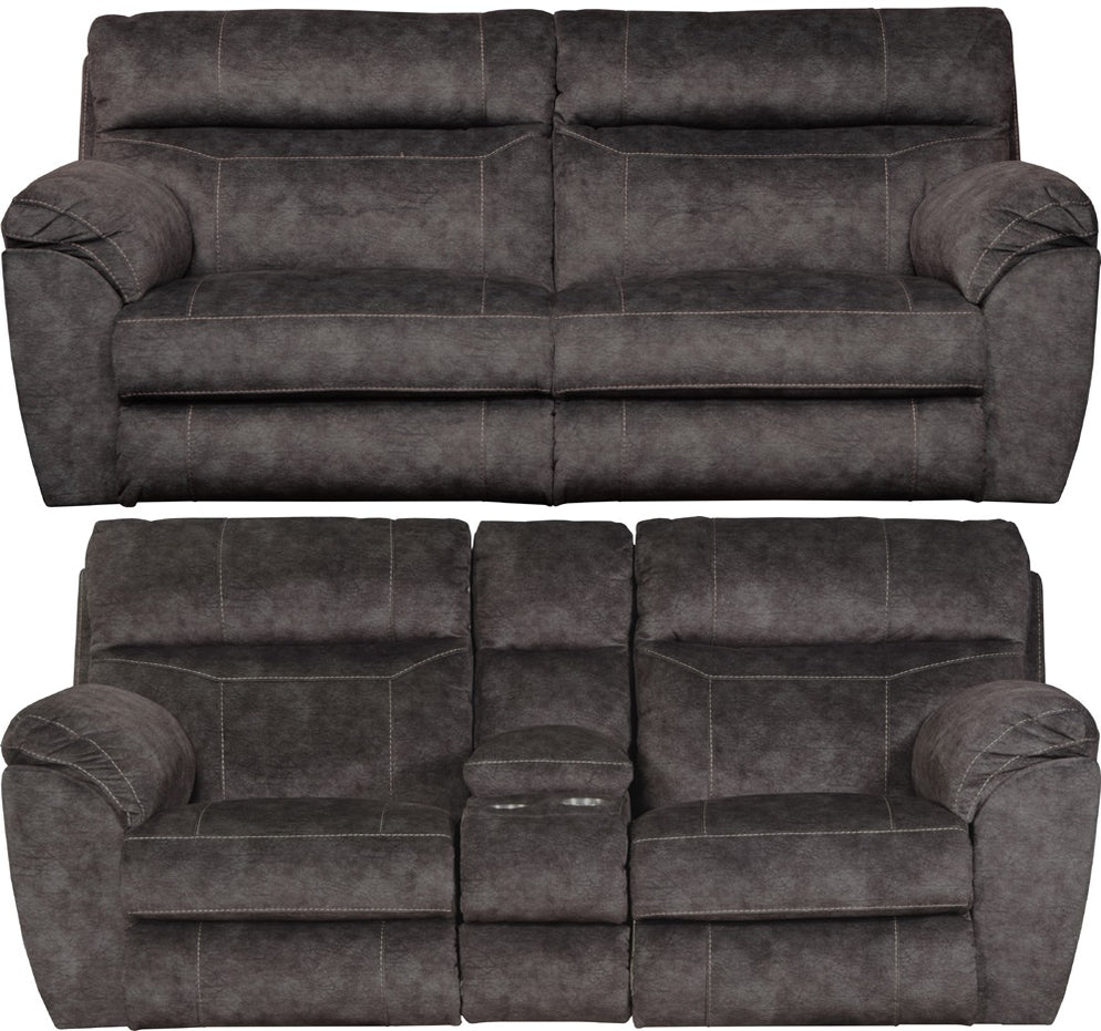 Catnapper - Sedona 2 Piece Power Lumbar Power Reclining Sofa Set in ...