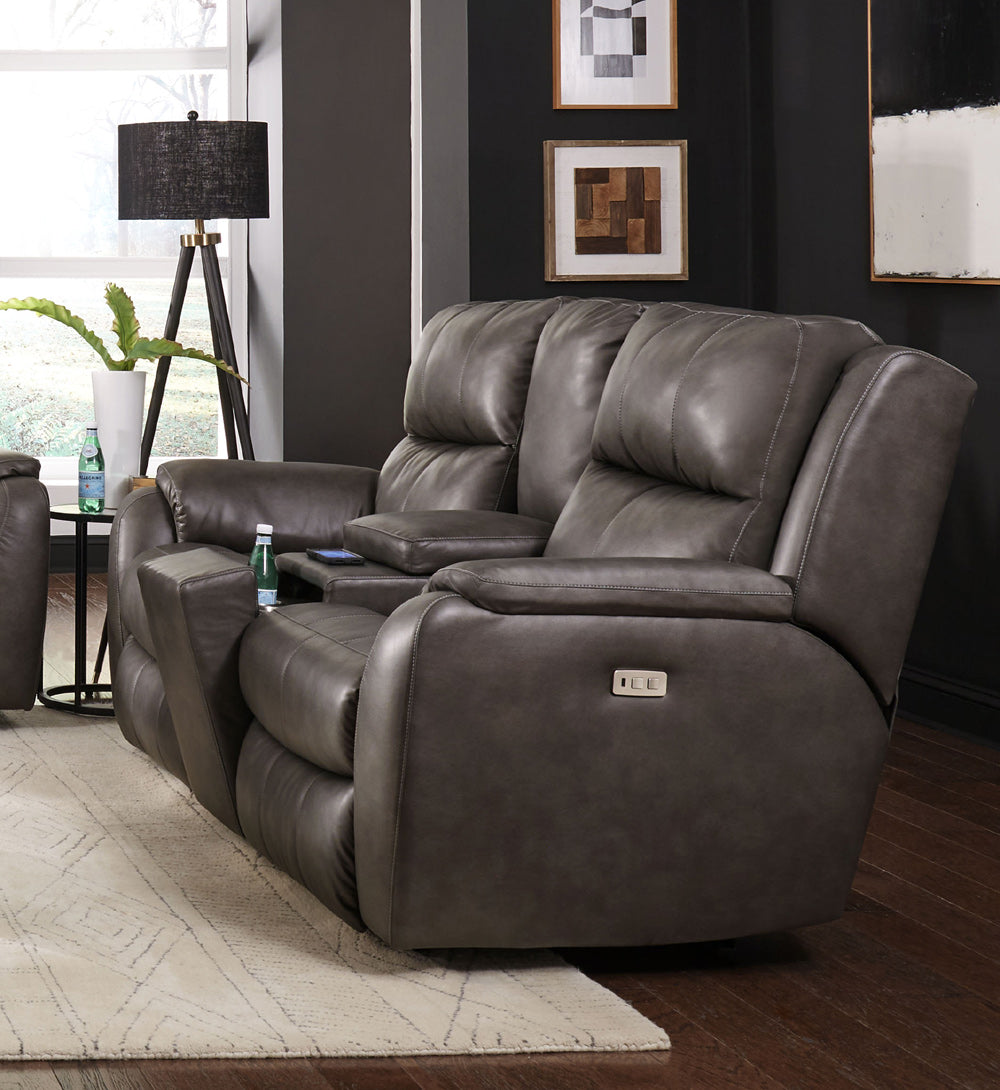 Southern Motion - Marquis Reclining Loveseat W/ Console & Hidden ...