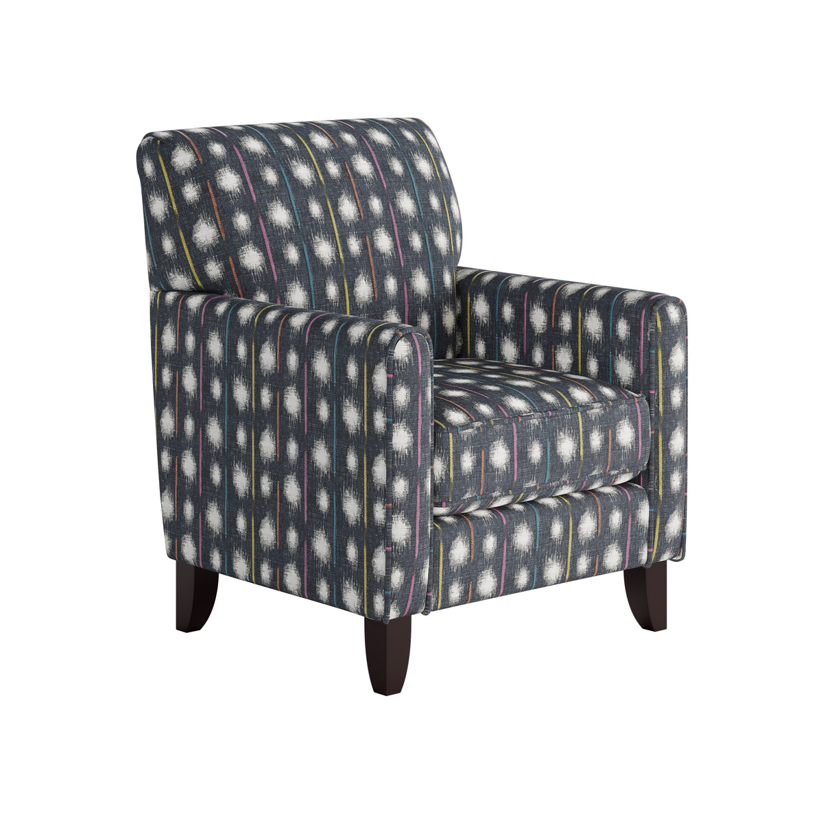 Southern Home Furnishings - Bindi Crayola Accent Chair in Multi - 702 ...