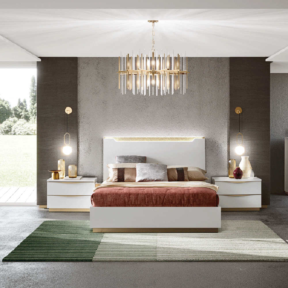 ESF Furniture - Kharma 3 Piece Queen Bedroom Set - KHARMAQS-3SET ...